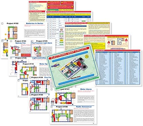 Snap Circuits Classic SC-300 Electronics Exploration Kit | Over 300 ...